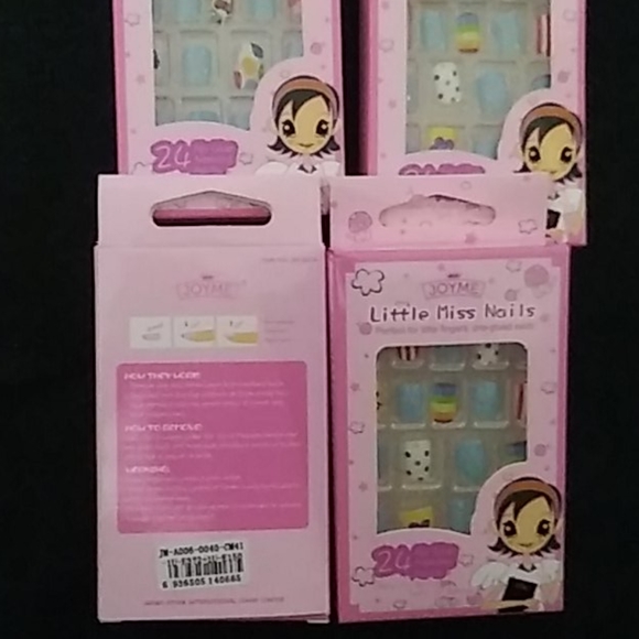 Accessories | Little Miss Nails Fake Nails For Kids | Poshmark